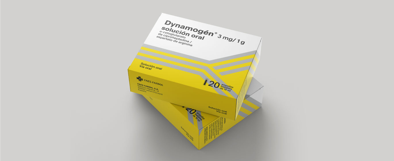 Wylma Blein | Dynamogén FAES Farma Packaging